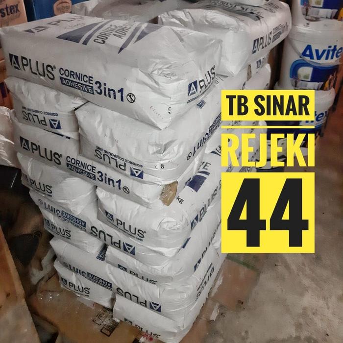 Jual KOMPON APLUS Zak 20KG COMPOUND 20 KG. Semen GYPSUM. GRAB saja OK ...
