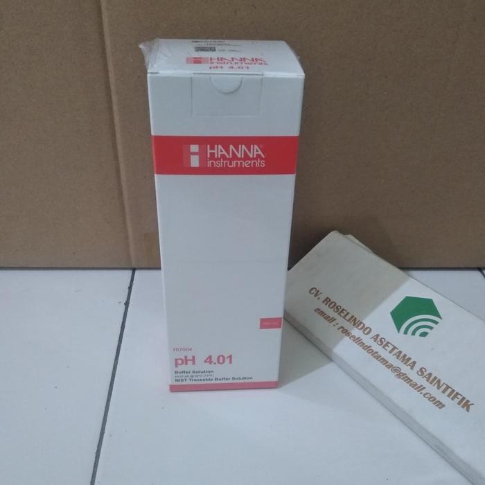 Jual HANNA HI 7004L Buffer Solution pH 4 . 500 ml - Kab. Bekasi - ROSELINDOTAMA SAINTIFIK ...