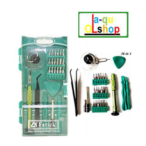 Jual Alat service servis tool kit Set Buka HP Handphone 26 in 1 komplit ...