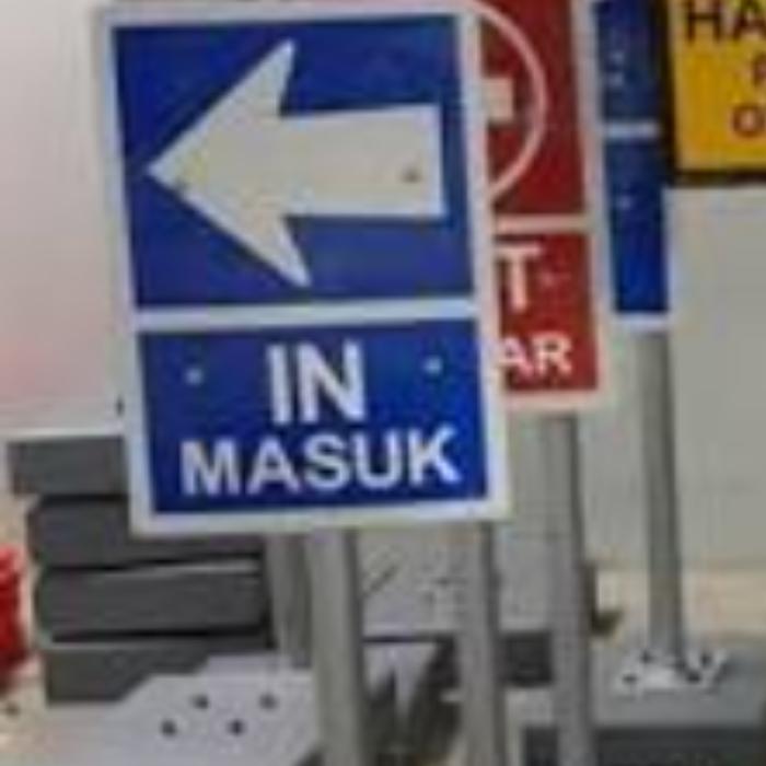 Jual Rambu Sign Tanda masuk / stop/ vip/ keluar - Kota Surabaya ...