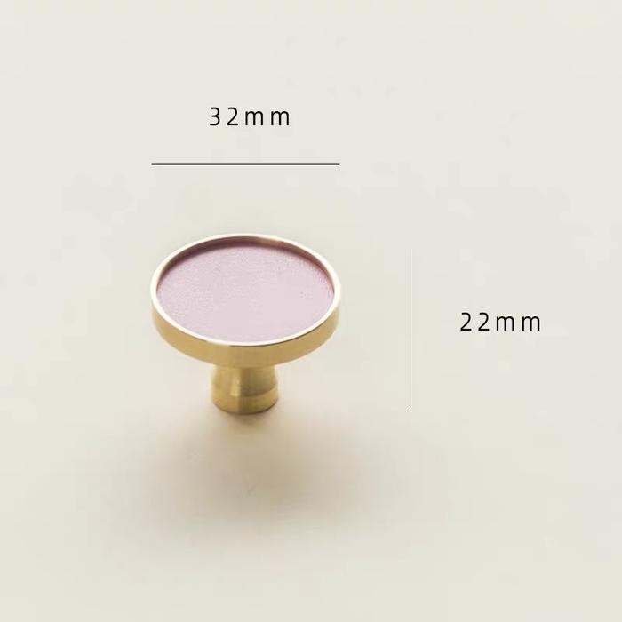 Jual H109-KBA | Handle Knob Bulat Tarikan Laci Lemari - Pink - Kota ...