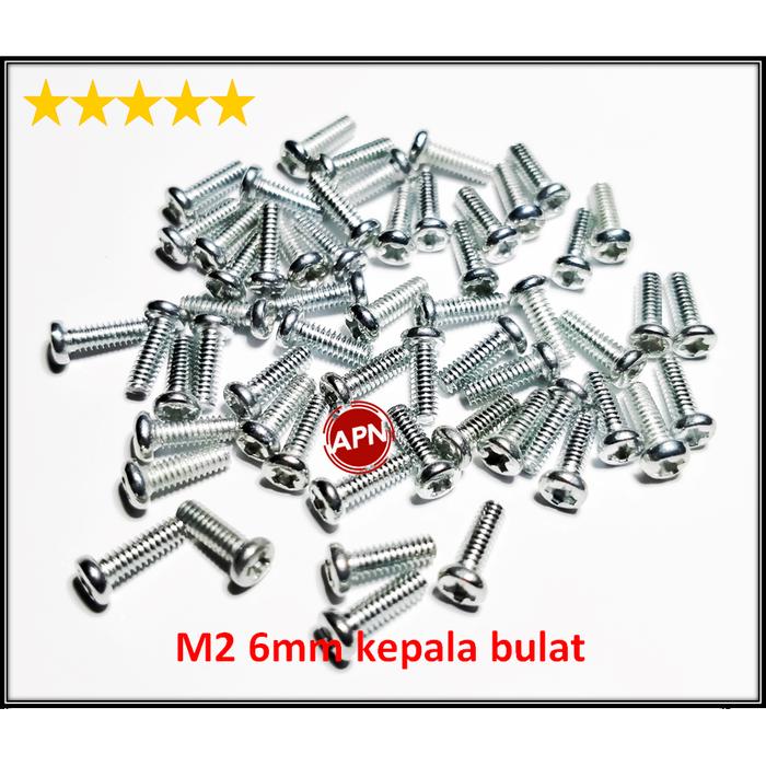 Jual baut 2mm / baut M2 /screw M2 panjang 6mm - Kab. Bekasi - APN ...