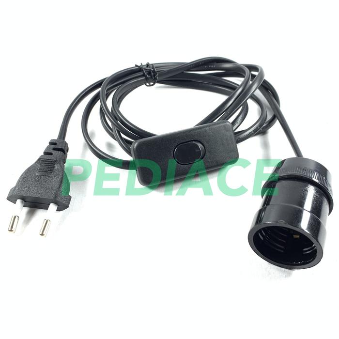 Jual Fitting Lampu Gantung Broco Fitting E27 Dengan Kabel Saklar On/Off ...