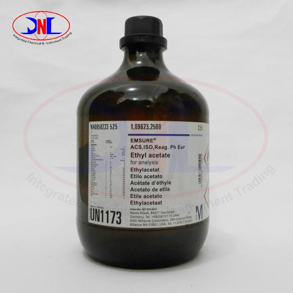 Jual Bahan Kimia Ethyl Acetate 2500 ml Merck - 1.09623.2500 - Kota ...