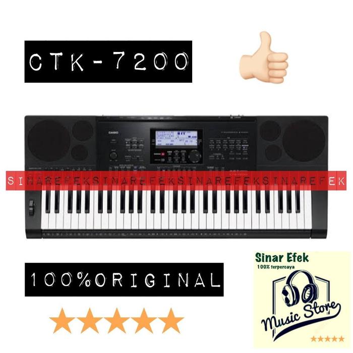 Jual Keyboard Casio CTK 7200 / CTK7200 / CTK-7200 - Jakarta Barat ...