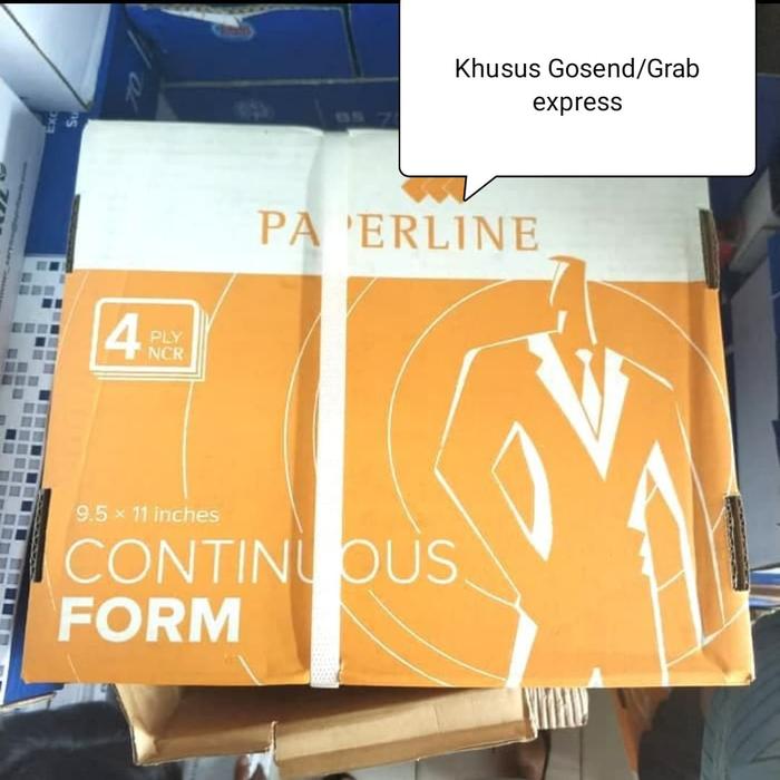 Jual Kertas Continuous Form 4 PLY FULL 9.5" x 11" | 500 sets | 2000 ...