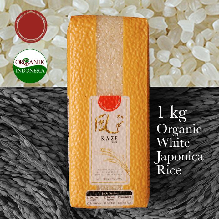 Jual [1 kg] KAZE WHITE RICE BERAS JEPANG NIL SUGAR RENDAH KARBOHIDRAT ...