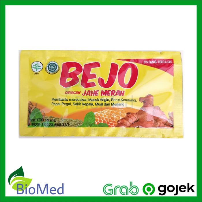 Jual BEJO JAHE MERAH Tolak Angin - Masuk Angin Meriang Pusing Kembung ...