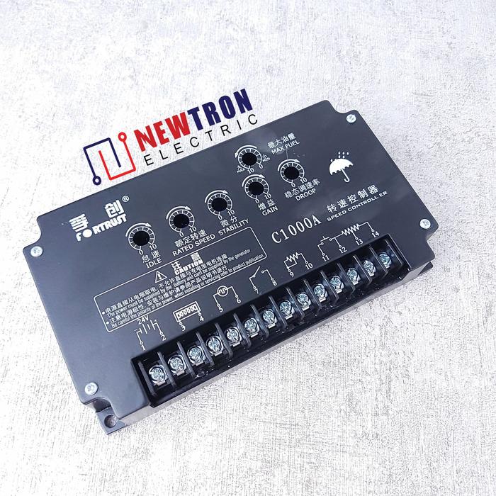 Jual Speed Control C1000A Fortrust Governor Speed Controller Asli ...