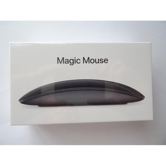 Jual New Apple Magic Mouse 2 Black Space Grey MRME2 Original Resmi iBox ...