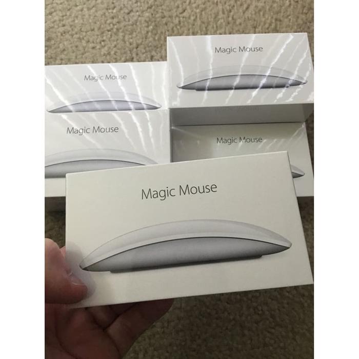 Jual New Apple Magic Mouse 2 Silver White MLA02 Original Resmi iBox ...