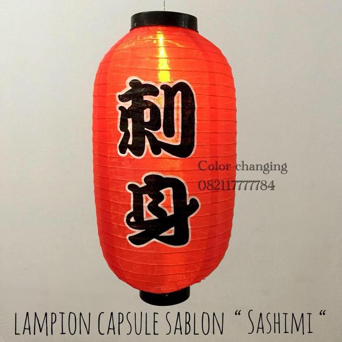 Jual Lampion capsule TAKOYAKI SUSHI SASHIMI RAMEN CUISINE JEPANG ...