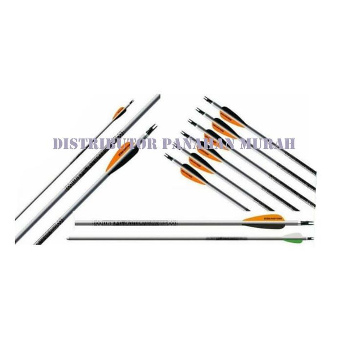 Jual ANAK PANAH ARROW PLATINUM EASTON SELUSIN SET TERPASANG PACKING ...