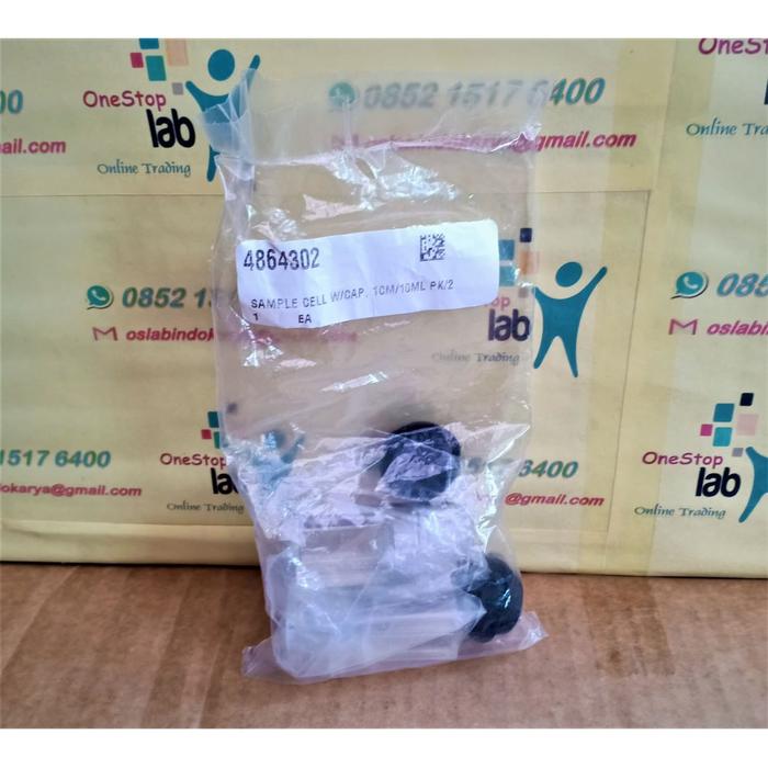 Jual HACH 4864302 Sample Cell: 1" Round Plastic 10 mL with 1 cm ...
