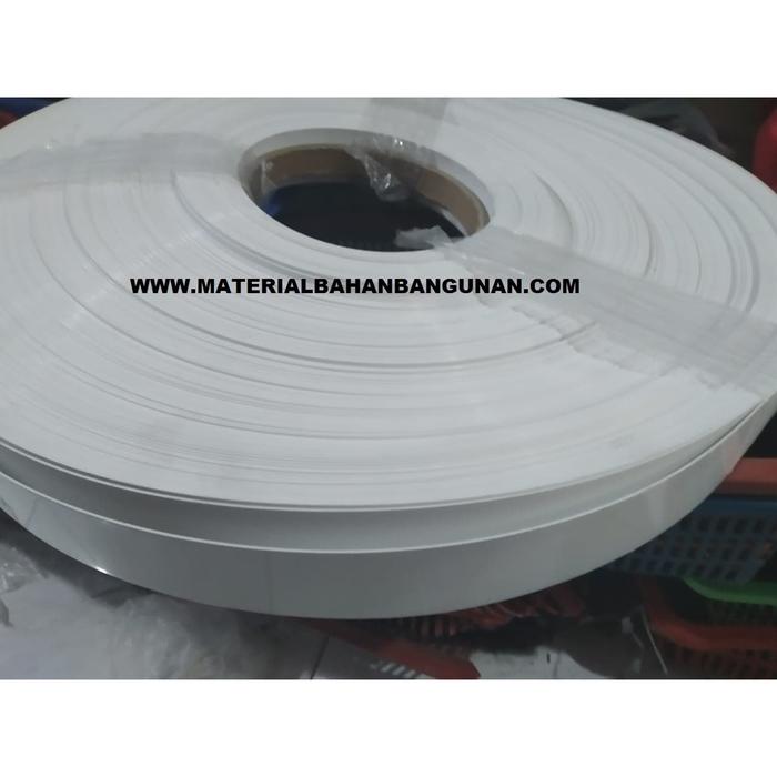 Jual Tako Lis Finishing HPL TACO Putih Kilap Tebal 1 mm Lebar 4 cm ...