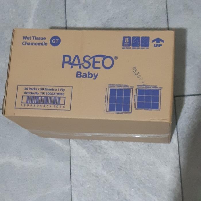 Jual 1 Dus - Tisu Basah PASEO Baby Wipes 50s - Jakarta Pusat - Packing ...