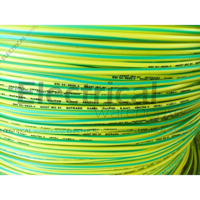 Jual Kabel Listrik NYA 1x6mm2 SUTRADO 50 M (6 mm 6mm 6mm2 1x6mm 1x6 ...