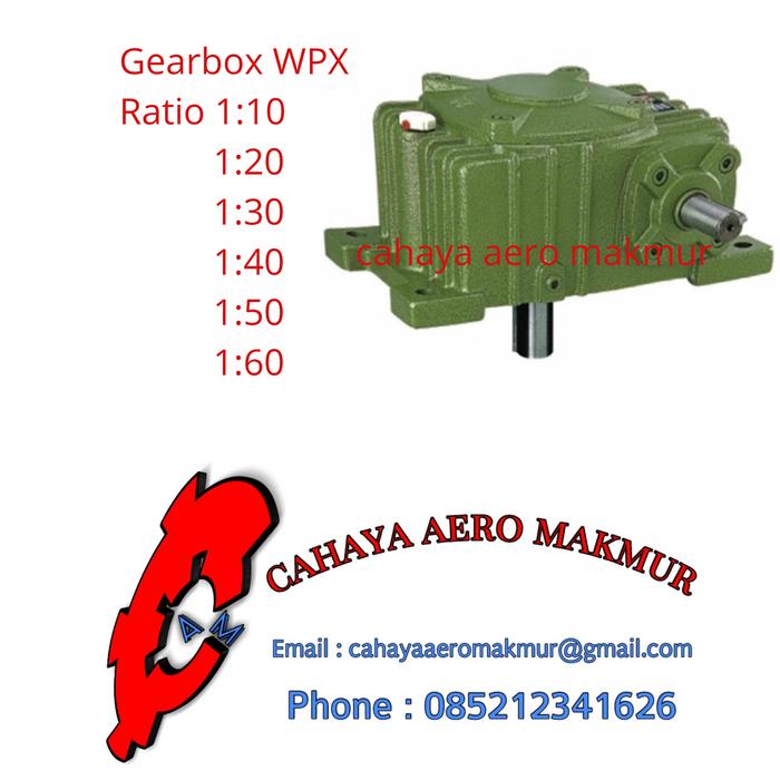 Jual GEARBOX WPX SIZE 120 RATIO 10-60 INPUT AS 30MM OUTPUT AS 45MM ...