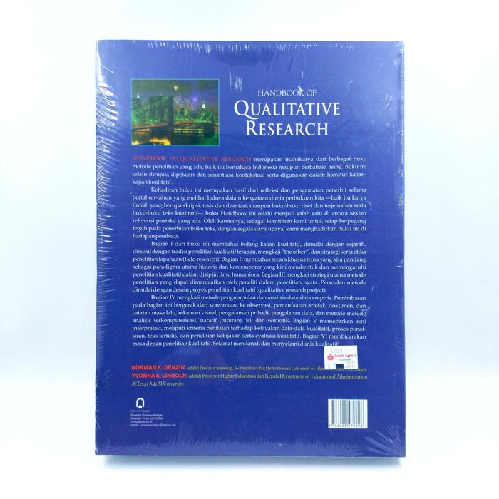 Jual Handbook Of Qualitative Research - Norman K. Denzin, Yvonna S ...