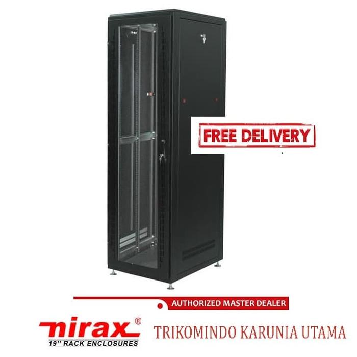 Jual NIRAX CLOSE RACK NR 11042 19" 42U Depth 1100mm - Jakarta Pusat ...