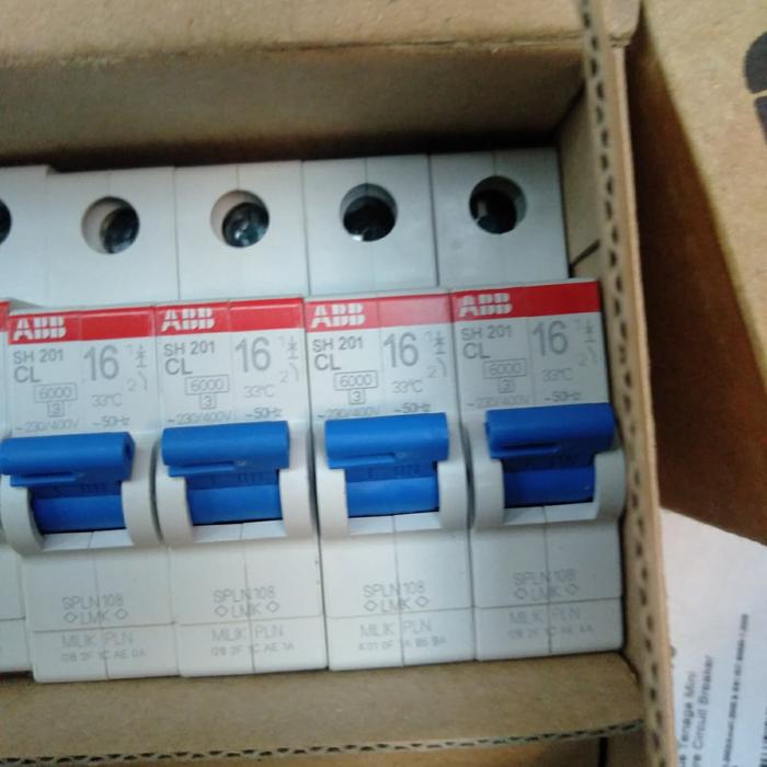 Jual Mcb Pln 1Phase 16A ABB - Jakarta Pusat - panel listrik cemerlang | Tokopedia