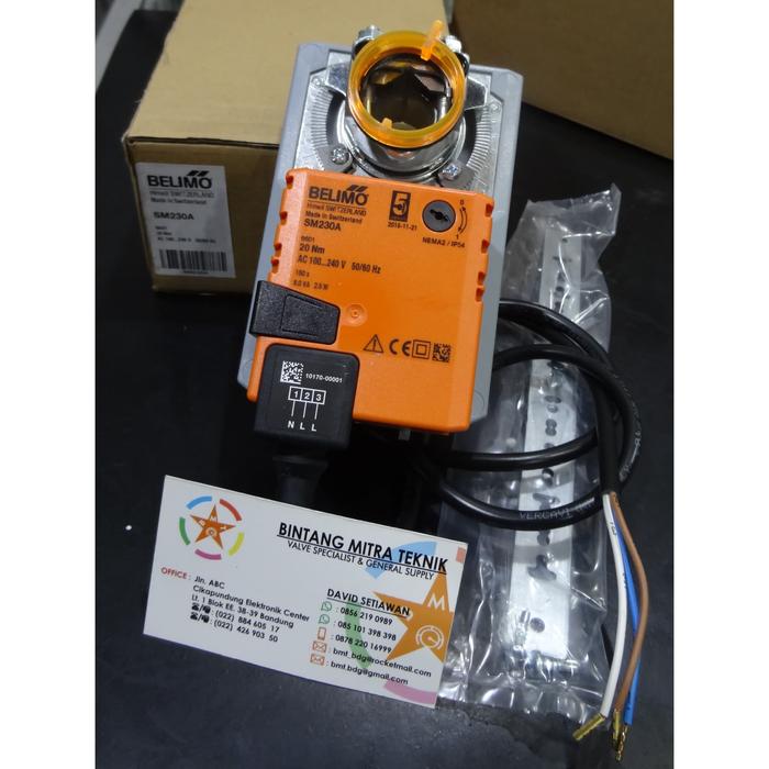 Jual BELIMO SM230A DAMPER ACTUATOR - Kota Bandung - BINTANG MITRA TEKNIK | Tokopedia