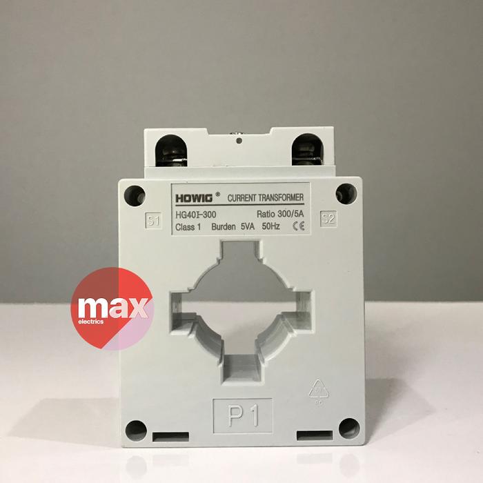 Jual CT HOWIG - HG40i-300, 300/5A, Class 1, 5VA (Current Transformer ...