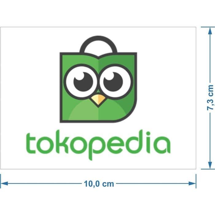 Jual STIKER LOGO TOKOPEDIA / BUKALAPAKKKK / SOPEE UKURAN SESUAI GAMBAR ...