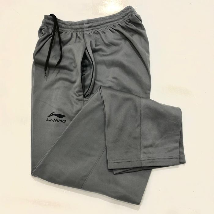 Jual Celana Training Panjang RESLETING Polos ABU LI01 Unisex Pria ...