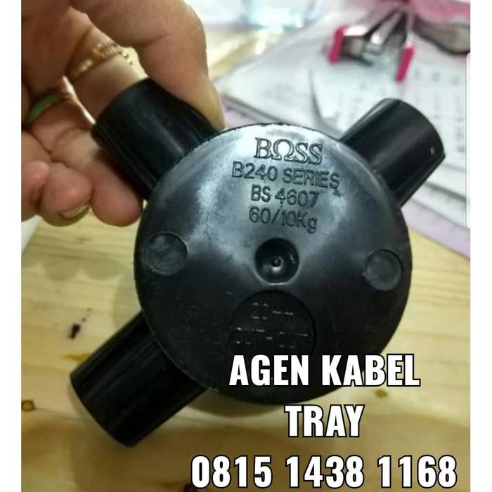 Jual BOSS TEE DOS / CROSS DOS PVC - 20MM - HITAM - Jakarta Pusat - AGEN ...