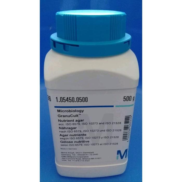Jual MERCK 105450 Nutrient agar for microbiology cap 500 gr nutrien agar - Kab. Bekasi - OneStop ...