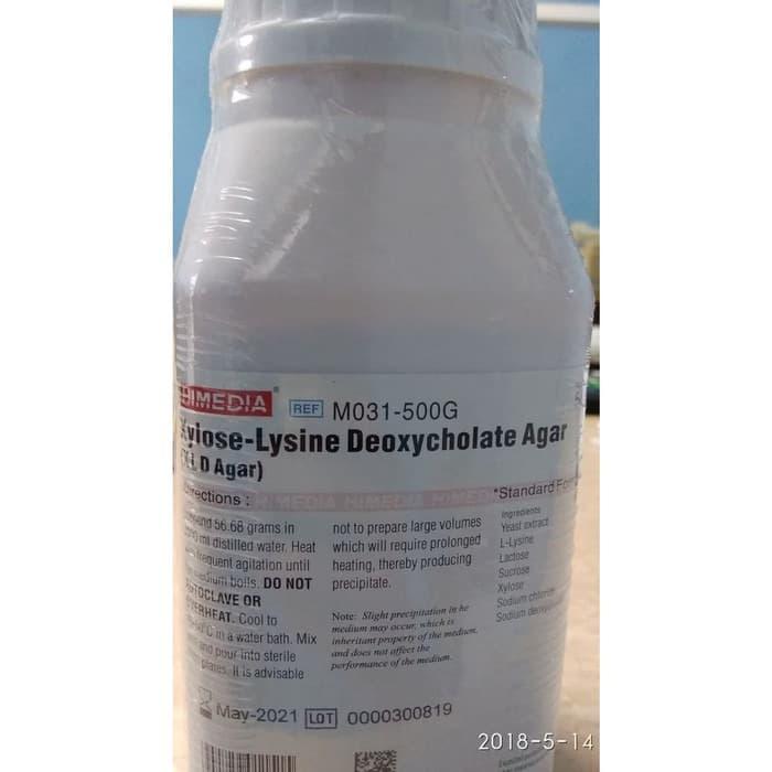 Jual Xylose Lysine Deoxycholate Agar XLD Agar | HIMEDIA| M031-500GR ...