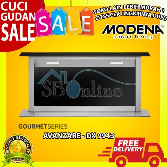 Jual Modena Cooker Hood Downdraft 90 cm - AVANZARE - DX 9943 - Kota ...