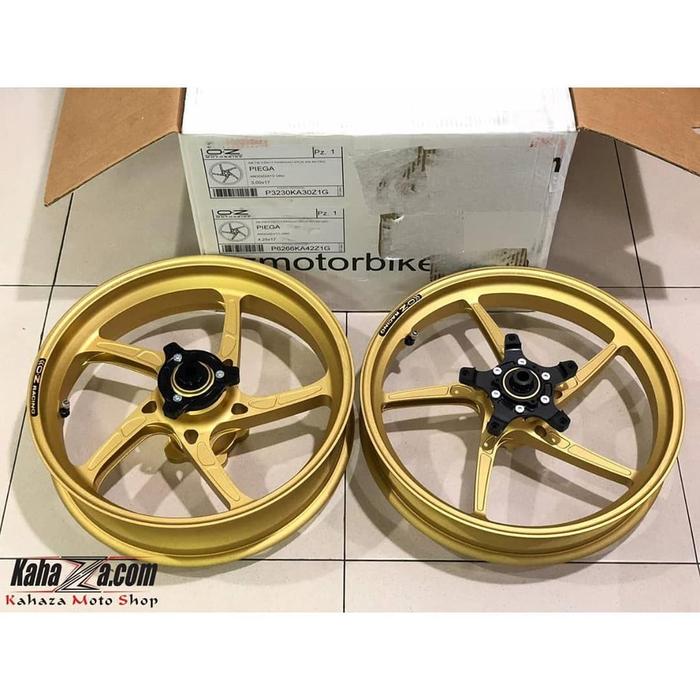 Jual VELG OZ RACING WHEELS GOLD ANODIZED PIEGA - Kota Madiun - Kahaza ...