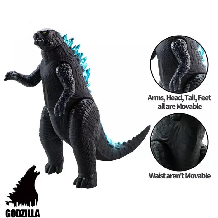 Jual ACTION FIGURE MAINAN GODZILLA BLUE KAIJU KING OF MONSTER PAJANGAN ...