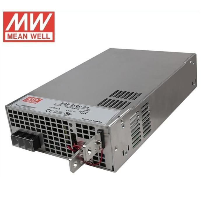 Jual Power Supply RSP-3000-24 Mean Well / PSU With PFC Function -24VDC ...