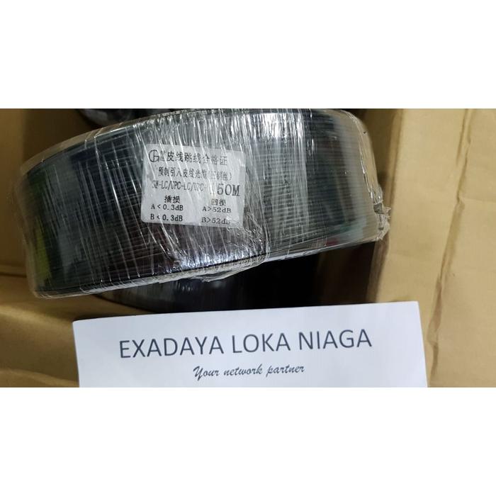 Jual Kabel Fiber Optik FTTH SC Indihome / Drop Wire Core Optic 150 ...