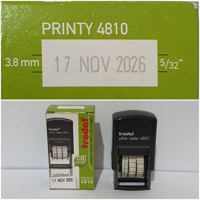 Jual Stamp Trodat Printy 4810 dater tanggal. Frame Kosong - Jakarta ...