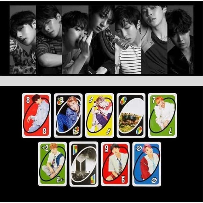 Jual Uno Card Bts Mattel Games Original Edition Cards Kartu Boy Band Kpop Di Seller Velvet Store ...