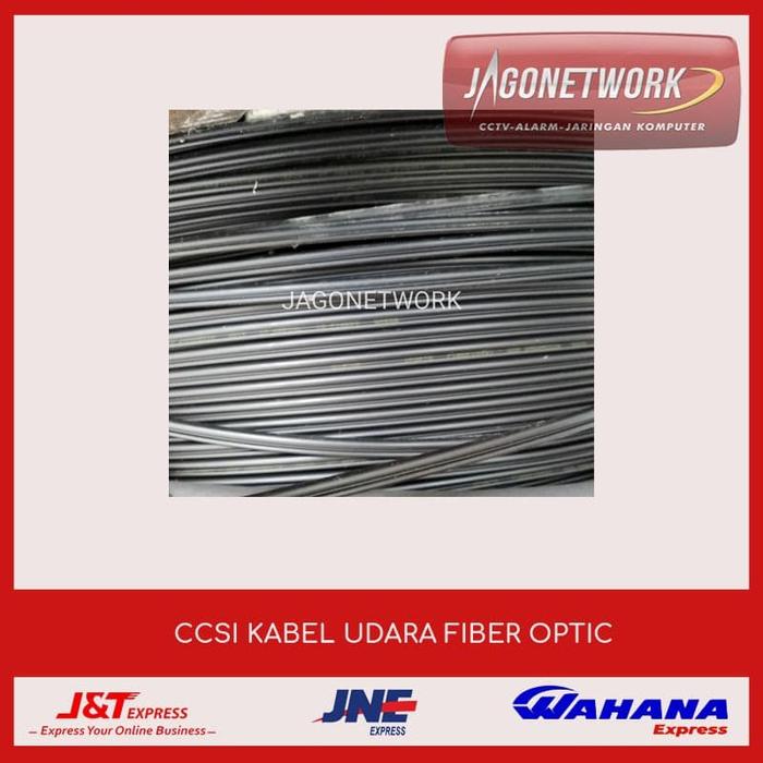 Jual KABEL UDARA 12 CORE FIBER OPTIC ADSS Merk CCSI PER METER - Kota ...