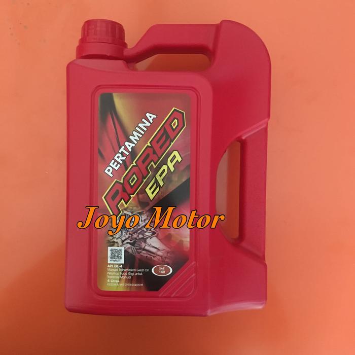 Jual OLI TRANSMISI & GARDAN RORED EPA 140 PERTAMINA SAE 140 KEMASAN 4 ...