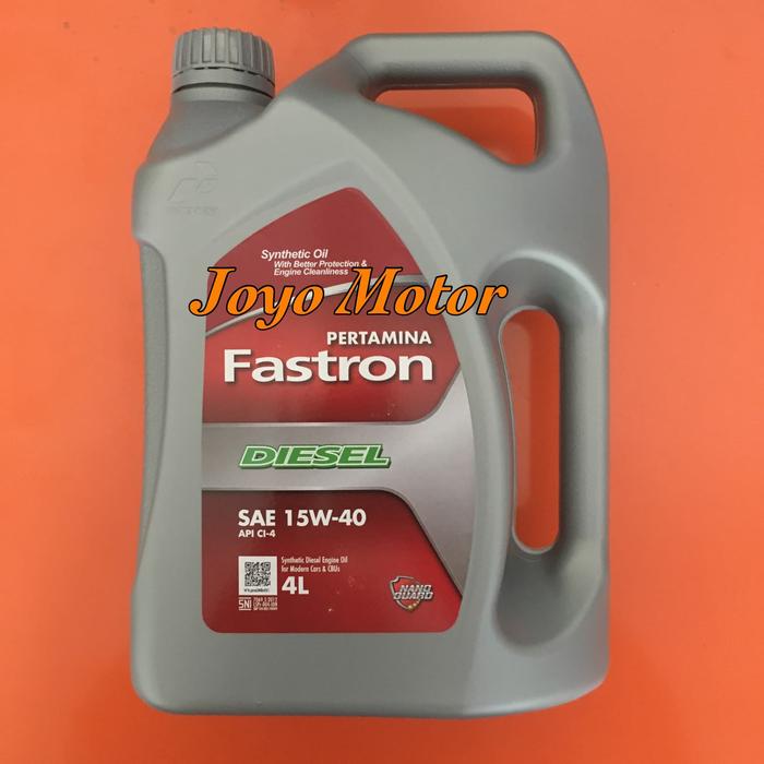 Jual Oli Mesin Pertamina Fastron Diesel SAE 15W-40 - 4Liter - Kota Surabaya - Joyo Motor ...