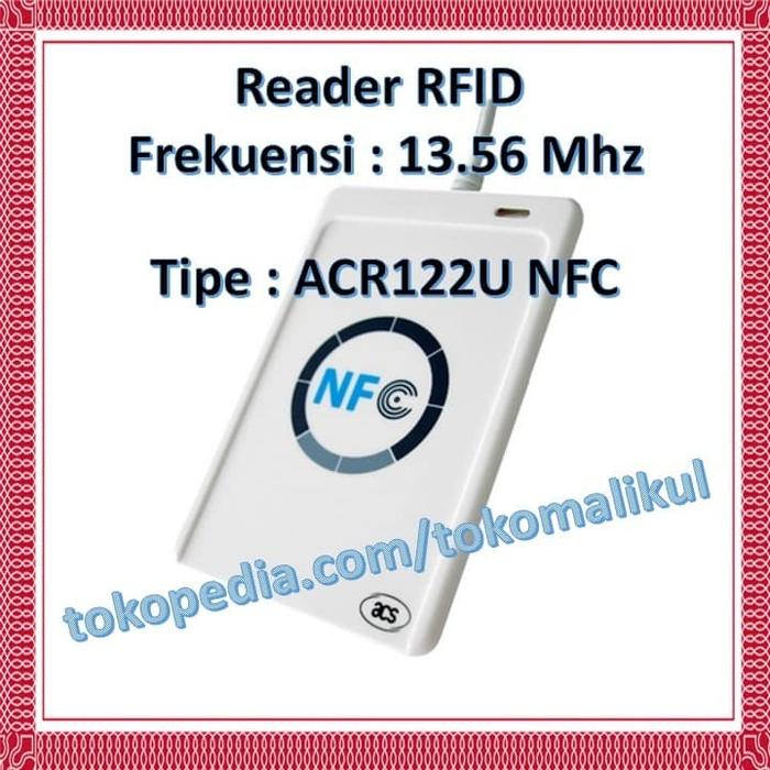 Jual ACR122U NFC Reader Writer RFID 13.56 Mhz USB ( MU012 ) - Kab ...