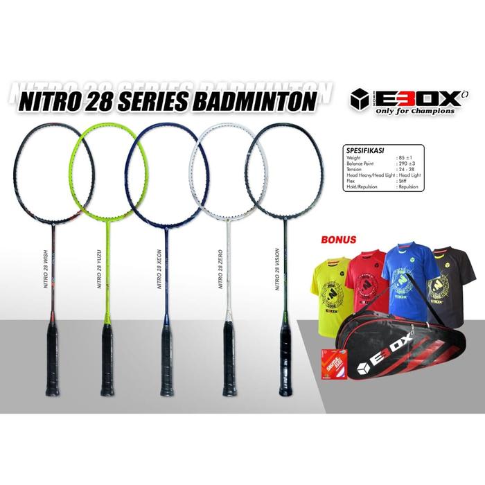 Jual EBOX RAKET BADMINTON NITRO 28 SERIES - Jakarta Barat - ANEKA JAYA ...