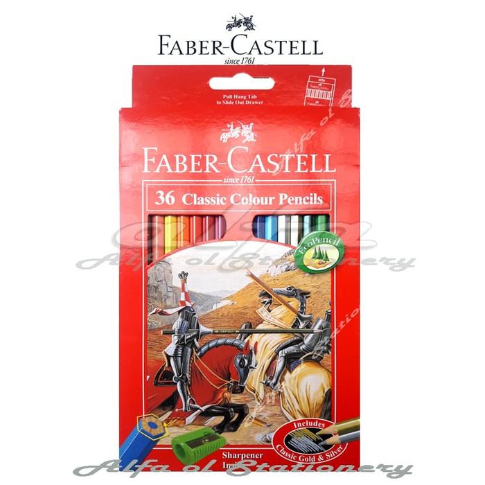 Jual FABER Castell 36 Classic Colour Pencils - Pensil Warna 36C Color ...