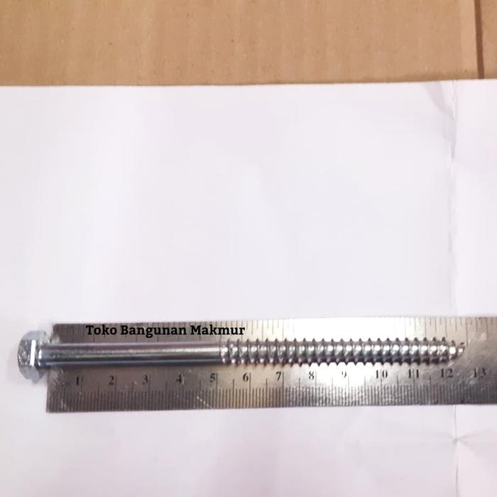 Jual Baut Deskrup 5/16 x5 Sekrup 12cm - Jakarta Selatan - toko Bangunan ...