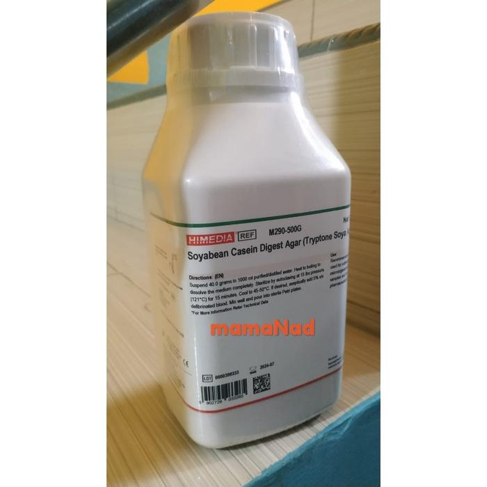 Jual Tryptone Soya Agar | TSA | Soyabean Casein Digest Himedia Cat ...