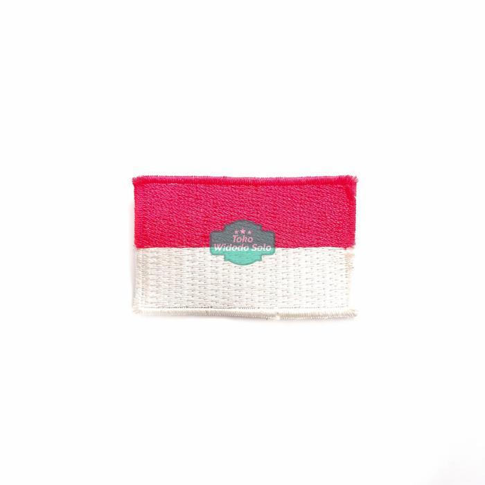 Jual Bed Bendera Merah Putih Pramuk Bet Badge Logo Sekolah 3x5cm - Kota ...