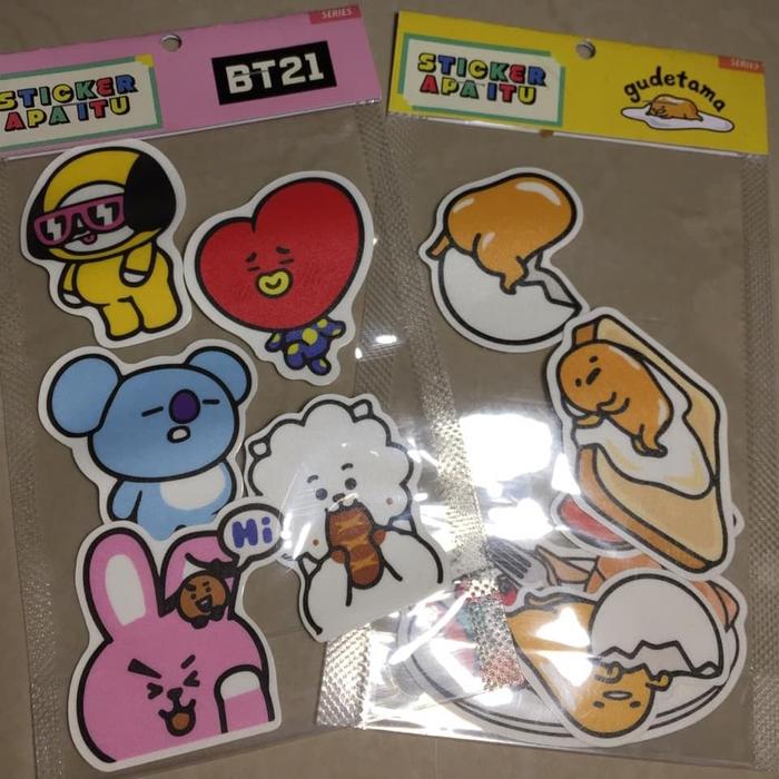 Jual Stiker BT21 - Kota Bandung - Triangle Zeal | Tokopedia