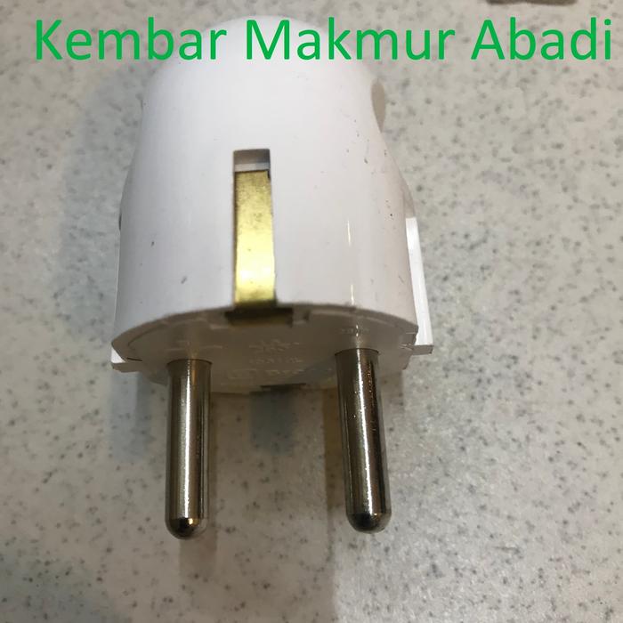Jual Steker Oval Broco / Colokan 2 Kaki BROCO / Steker 2 Pin BROCO ...
